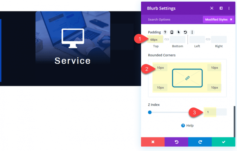 Creating Pop Out Service Descriptions on Hover with Divi