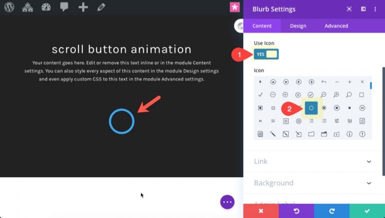 4 Animated Scroll Buttons For Your Divi Sites Hero Section And How To Create Them