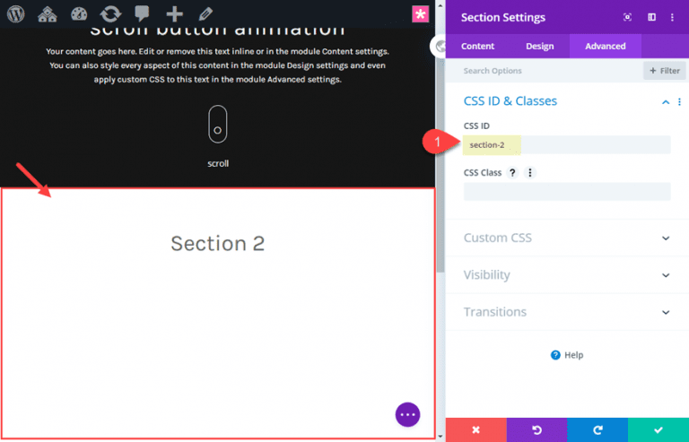 4 Animated Scroll Buttons For Your Divi Sites Hero Section And How To Create Them