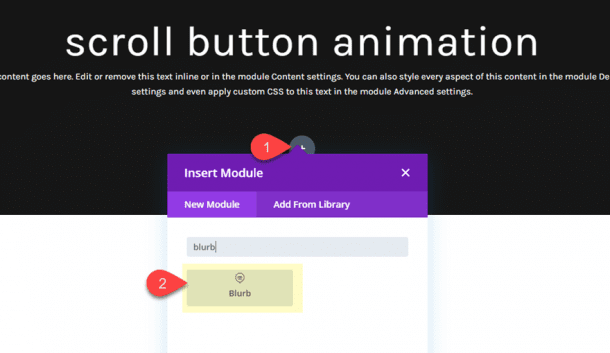 4 Animated Scroll Buttons for Your Divi Site's Hero Section (and How to ...