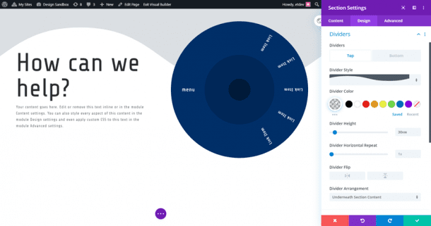 How to Create a Spinning Menu Wheel on Hover