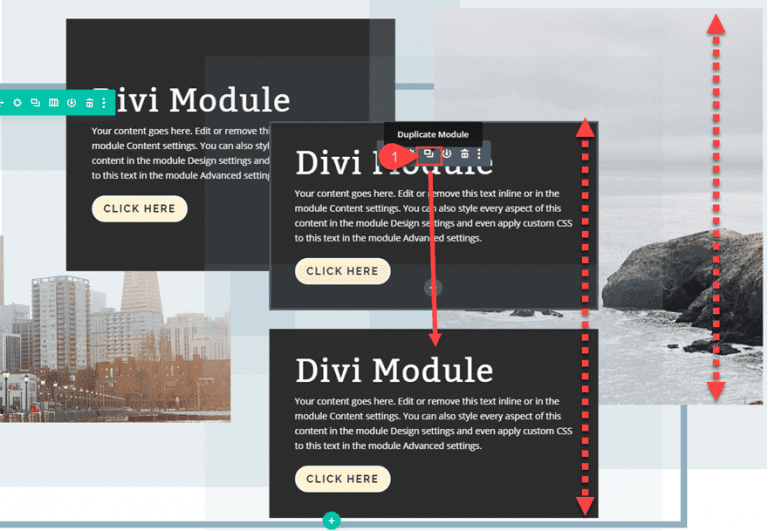 How to Stagger Divi Columns and Modules for Unique Broken Grid Designs