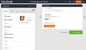 WiseStamp Signatures: An Overview and Review