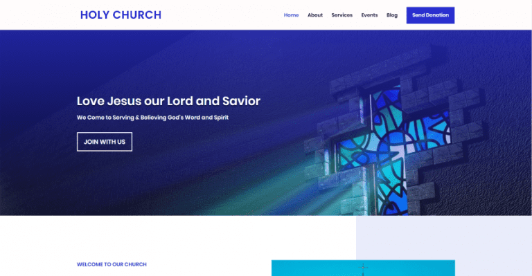 Divi Child Themes for Churches