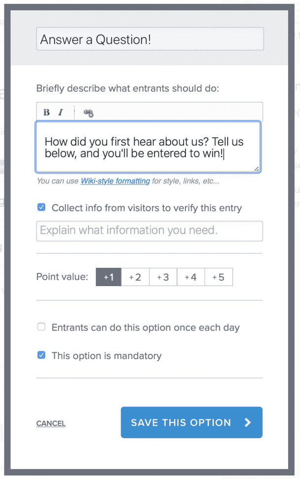How to Hold a Rafflecopter Giveaway with WordPress