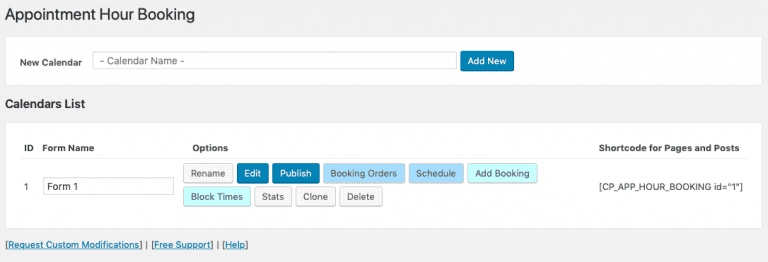 Appointment Hour Booking: Plugin Overview