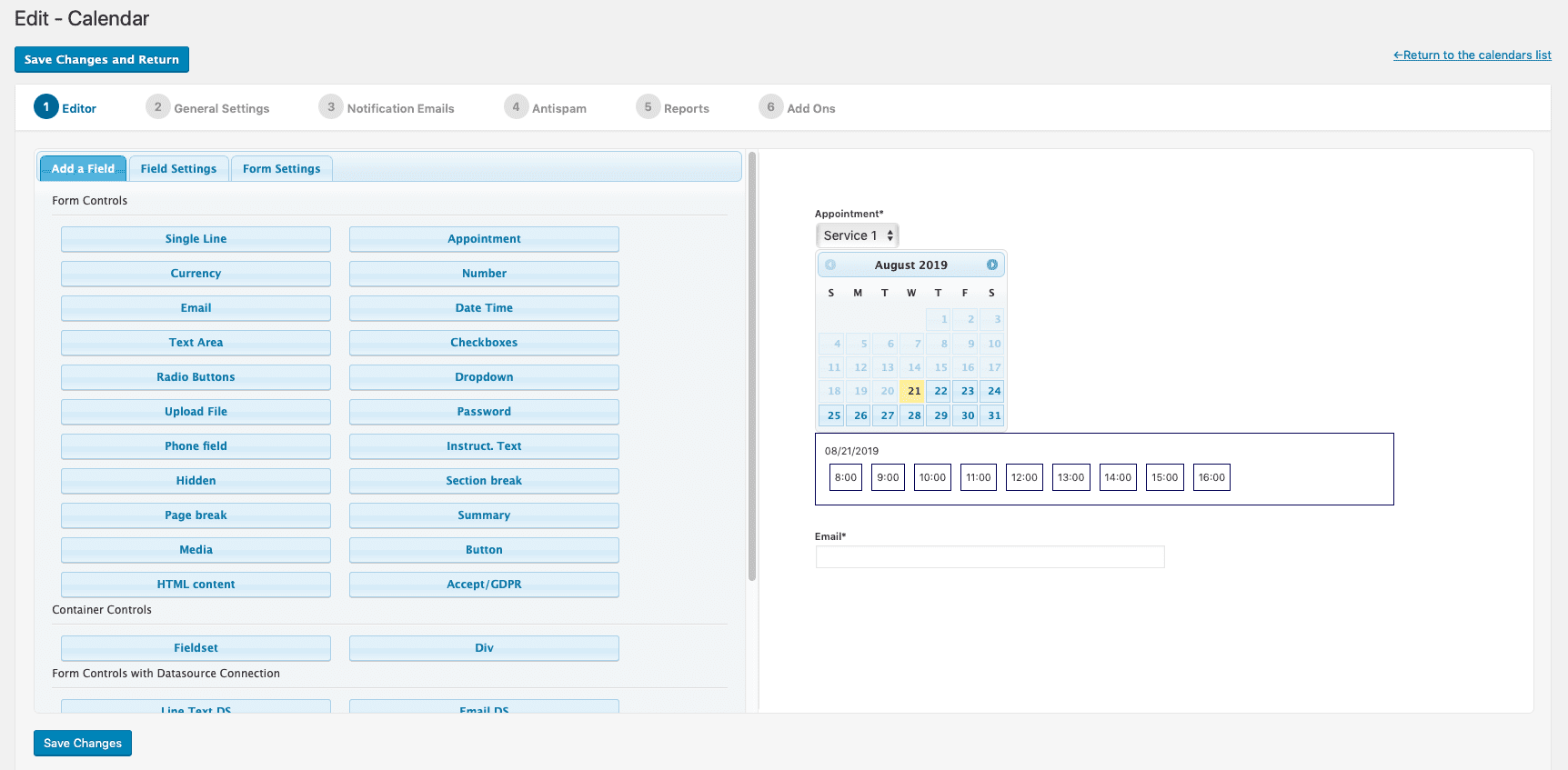 Appointment Hour Booking: Plugin Overview