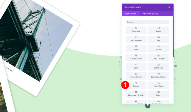 Creating a Polaroid Hero Section with Divi’s Transform Options ...