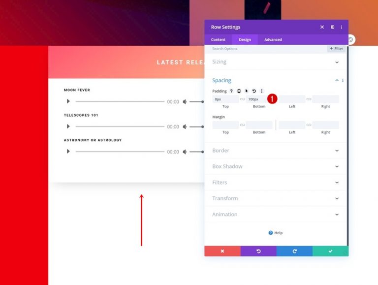 Creating Inline Scroll Reveals with Divi