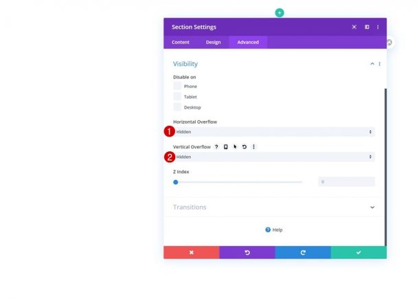 Using Low Z Index Module Borders as Backgrounds with Divi