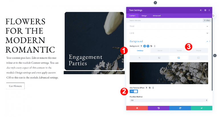 Using Module Backgrounds to Display Inline Parallax Images with Divi