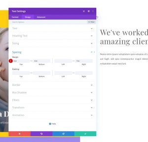 Download a FREE & Advanced Client Showcase Hover/Click Design for Divi