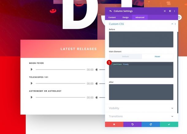 Creating Inline Scroll Reveals with Divi