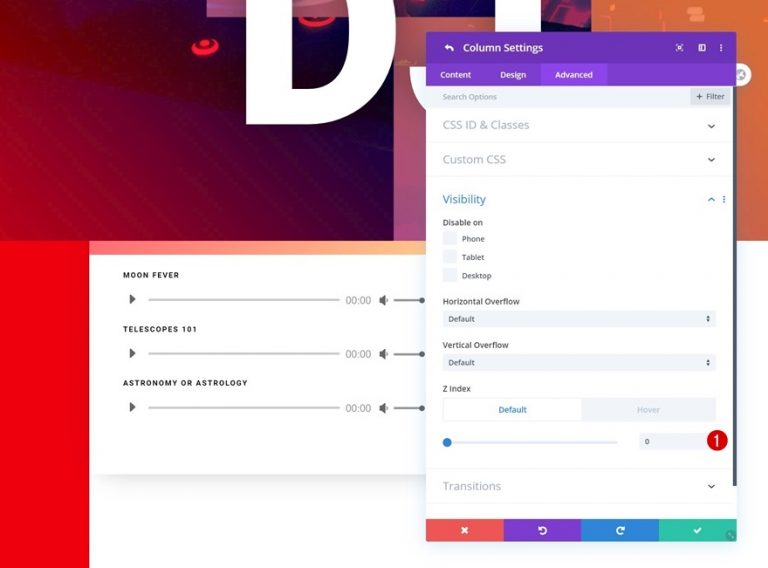 Creating Inline Scroll Reveals with Divi