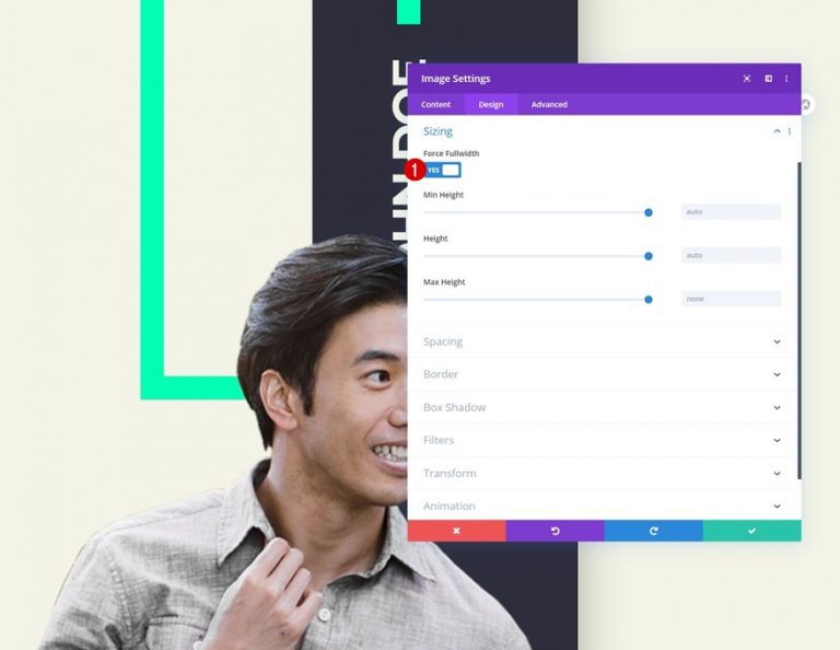 Using Low Z Index Module Borders as Backgrounds with Divi