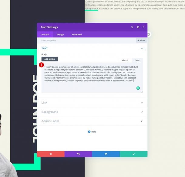 Using Low Z Index Module Borders as Backgrounds with Divi