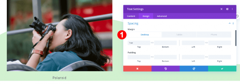 Creating a Polaroid Hero Section with Divi’s Transform Options