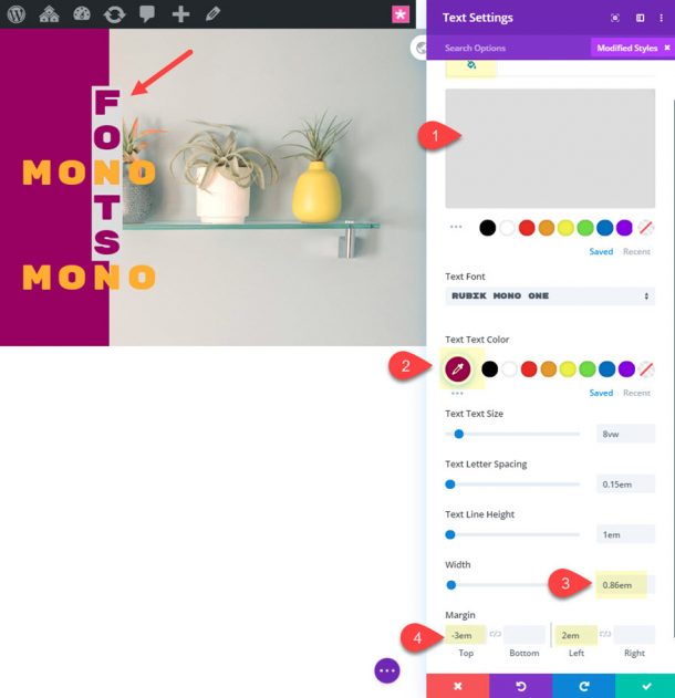 How to Create 3 Stunning Monospaced Font Designs in Divi