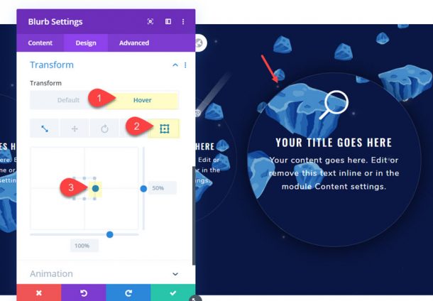 How To Combine Hover Effects With Css Parallax Backgrounds In Divi