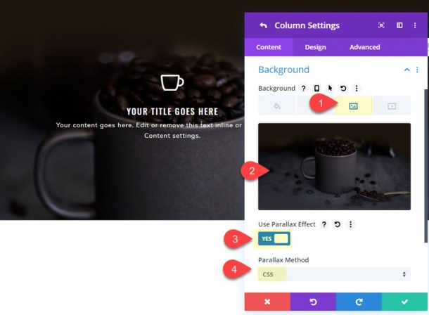 How To Combine Hover Effects With Css Parallax Backgrounds In Divi