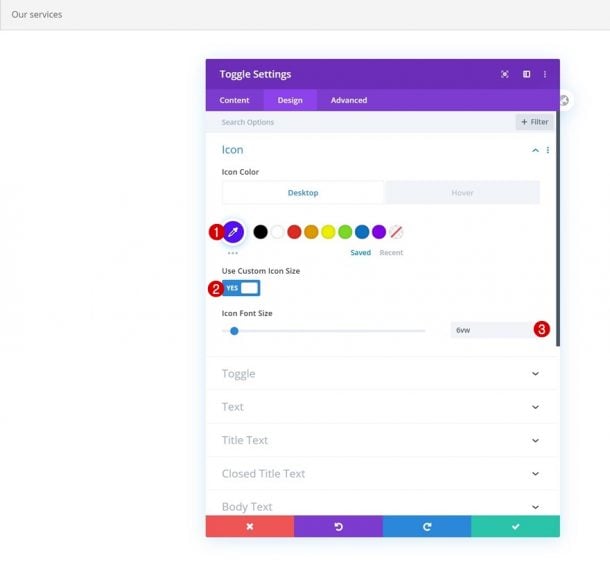 Structuring Your Page With Bold Fullwidth Toggle Modules Using Divi