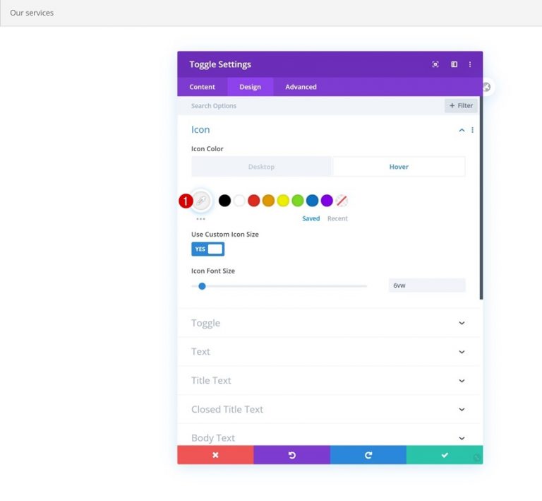 Structuring Your Page with Bold Fullwidth Toggle Modules Using Divi