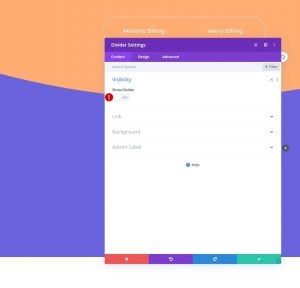 Download a FREE Monthly/Yearly Pricing Toggle Design for Divi