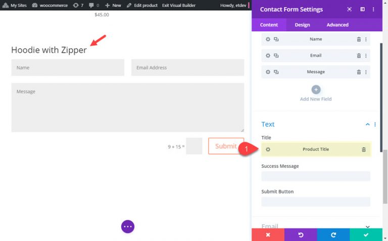 How to Customize a Divi Product Page with Inline Dynamic Content