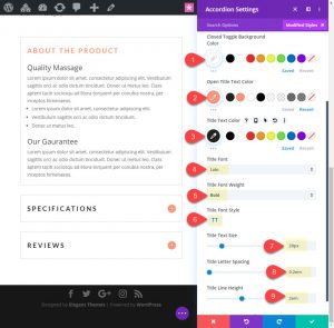 How to Use Dynamic Content to Create a WooCommerce Product Info Accordion in Divi