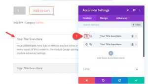 How to Use Dynamic Content to Create a WooCommerce Product Info Accordion in Divi