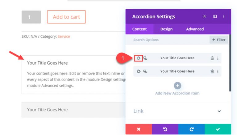 How to Use Dynamic Content to Create a WooCommerce Product Info Accordion in Divi