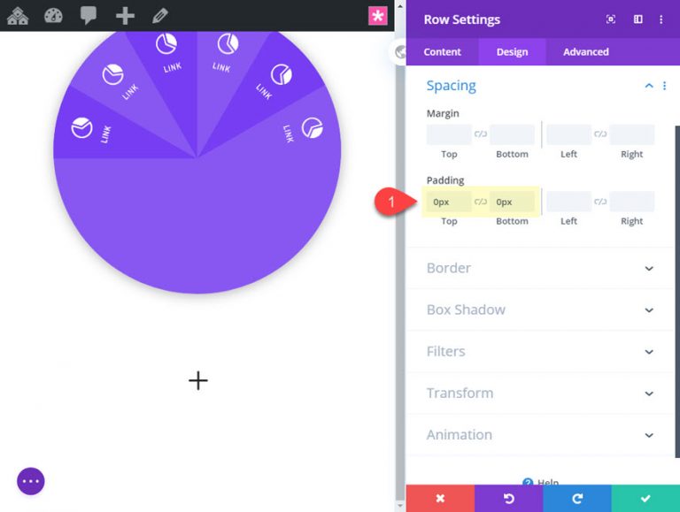 How to Create a Segmented Circular Menu Using Divi Blurbs