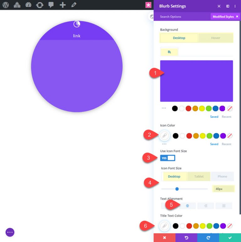 How to Create a Segmented Circular Menu Using Divi Blurbs