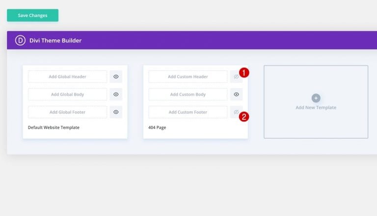 How to Create a 404 Page Template with Divi's Theme Builder