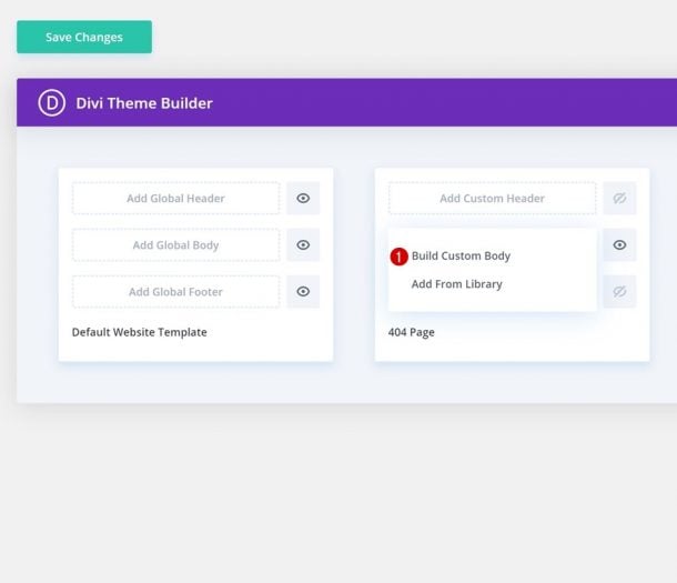 How to Create a 404 Page Template with Divi's Theme Builder