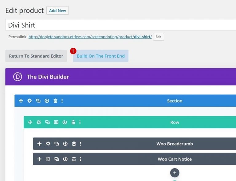 How to Create a Site-Wide Woo Product Page Template with Divi's Theme ...