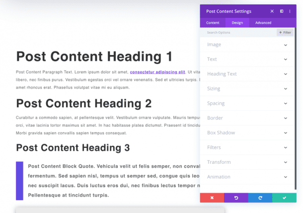 How to Use the Post Content Module in the Divi Theme Builder