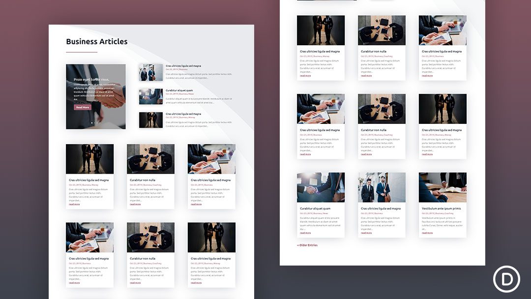 Template Blogger Elegant Denah