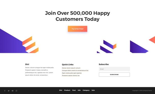Download The First FREE Theme Builder Pack For Divi