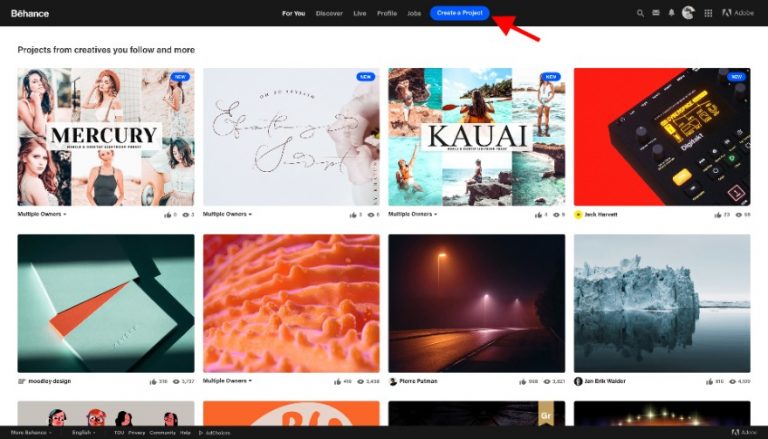 Why it's Important to Showcase your Web Design Projects on Dribbble and Behance