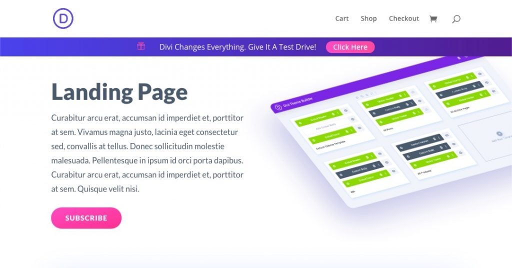 How to Create an Animated Promo Bar for Your Page Templates in Divi