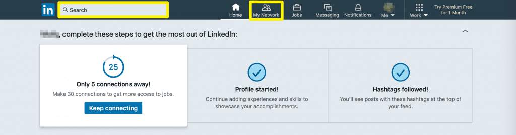 How to create the best linkedin homepage for your account