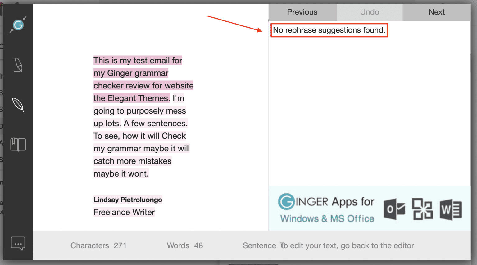 A Guide to Ginger Grammar for Bloggers