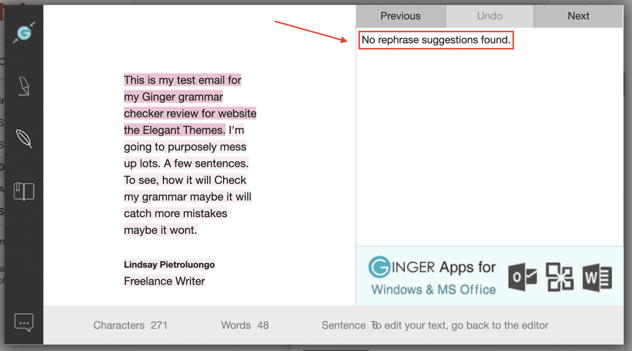 A Guide to Ginger Grammar for Bloggers
