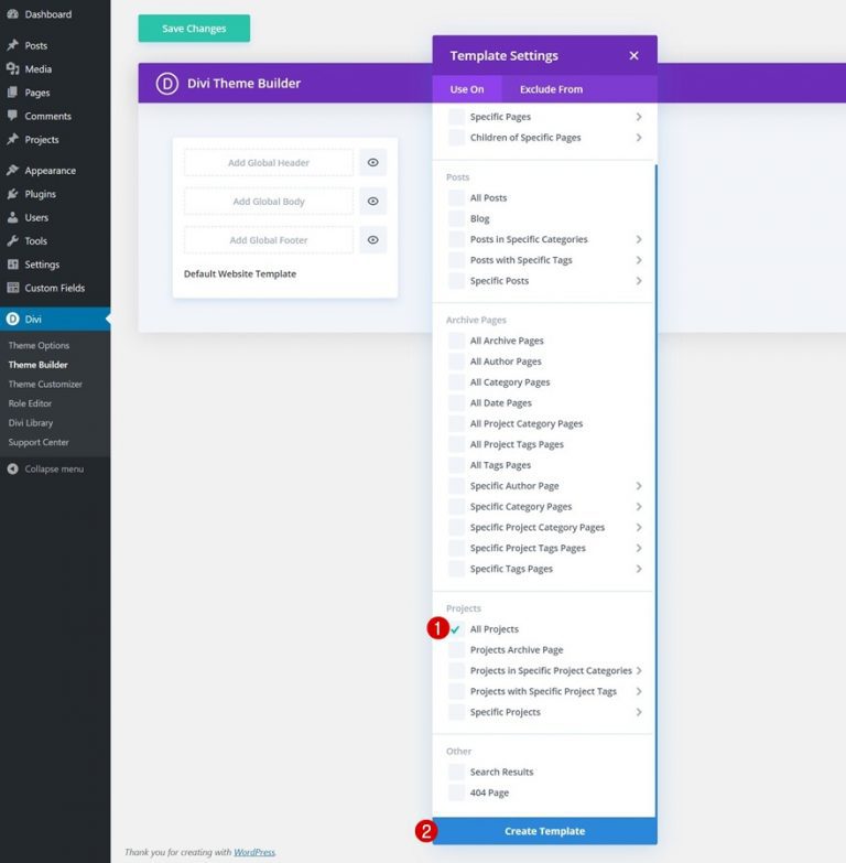 How to Create a Dynamic Portfolio Project Template with Divi & ACF