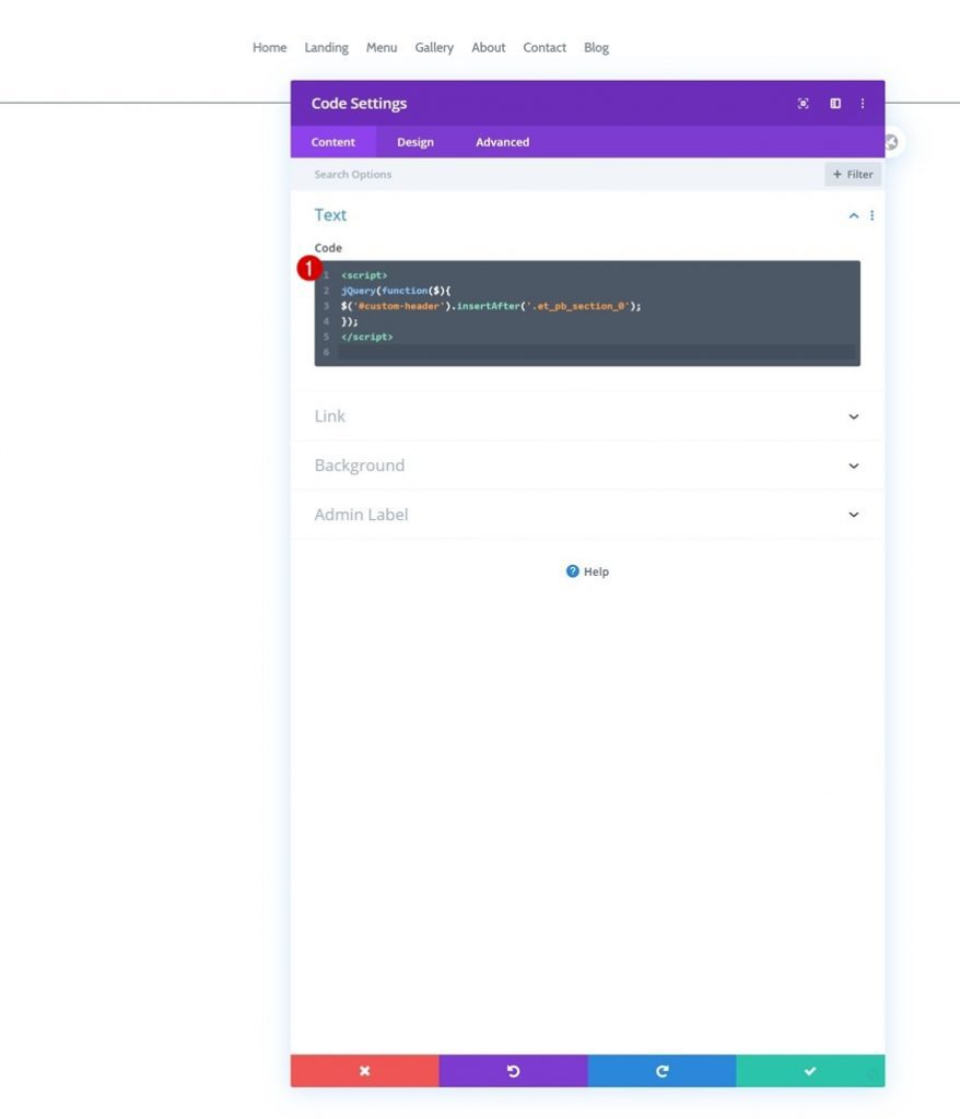 How to Automatically Place Your Header Below Each Page's First Divi Section