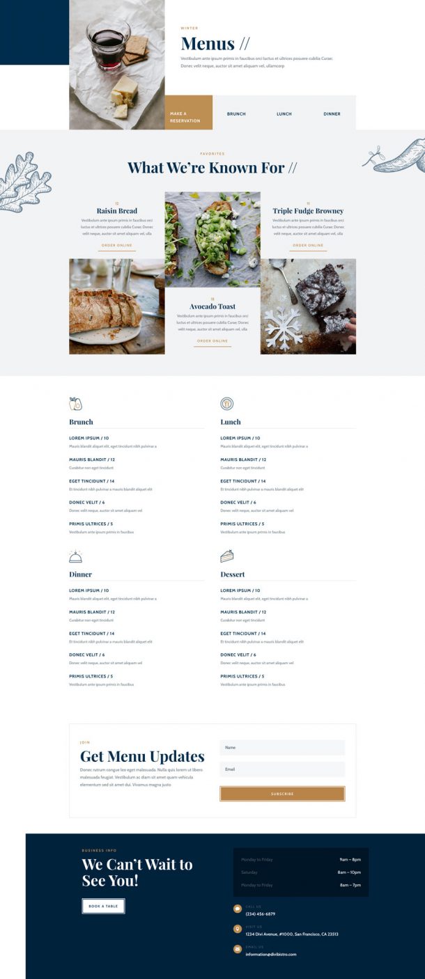 Get a FREE Bistro Layout Pack