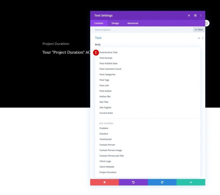 How to Create a Dynamic Portfolio Project Template with Divi & ACF