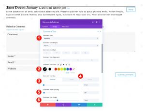 How to Style Divi's Comments Module Inside a Blog Post Template