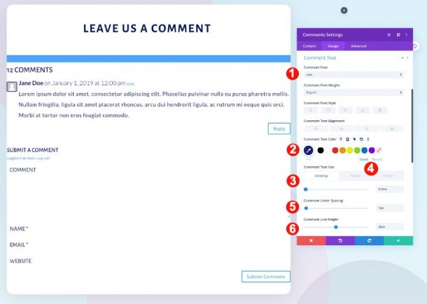 How to Style Divi’s Comments Module Inside a Blog Post Template ...